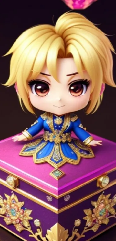 Chibi Royal Jewelry Box Art - free download