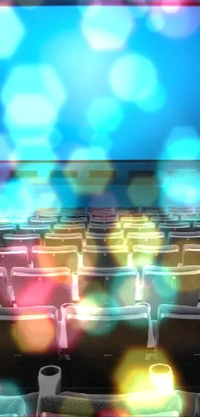 Cinematic Blue Theater Scene - free download