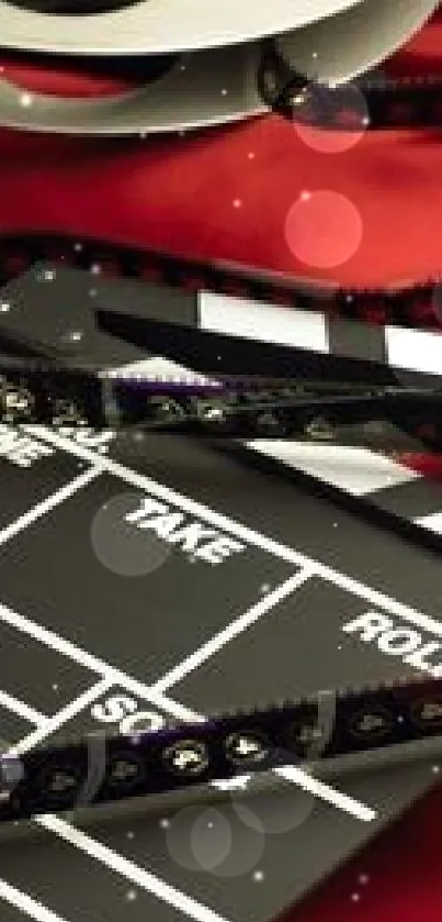 Cinematic Clapper and Film Reel - free download