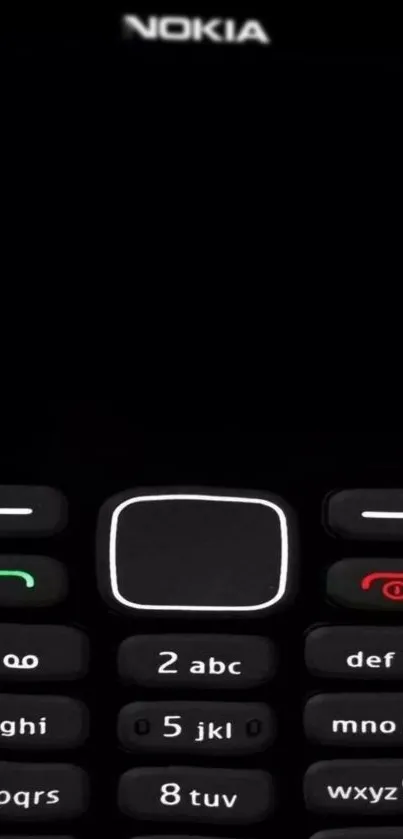 Classic Mobile Keypad Wallpaper - free download