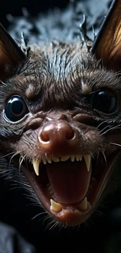 Close-Up Bat Wallpaper - free download