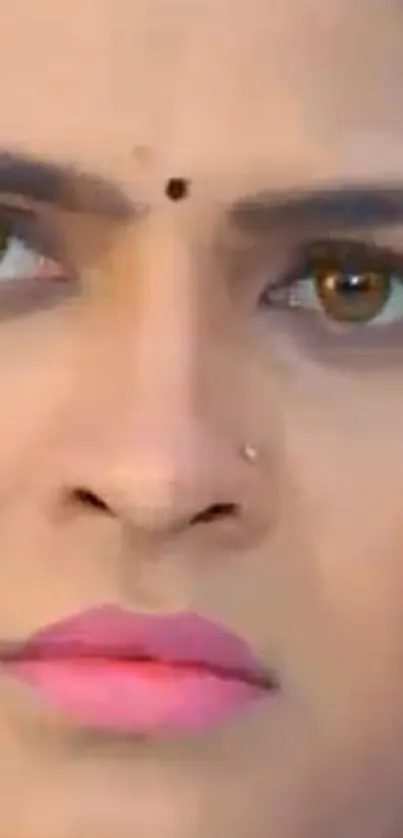 Close-Up Expression Wallpaper - free download