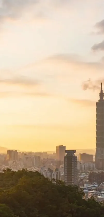 Cloud Sky Building Live Wallpaper - free download
