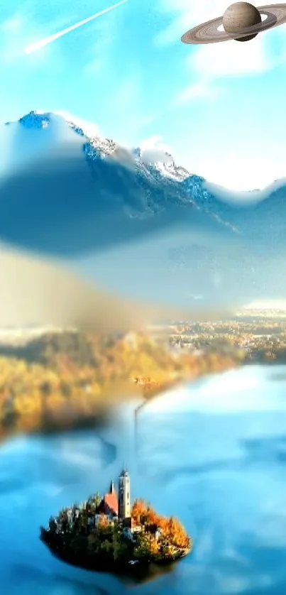 saturn Live Wallpaper - free download