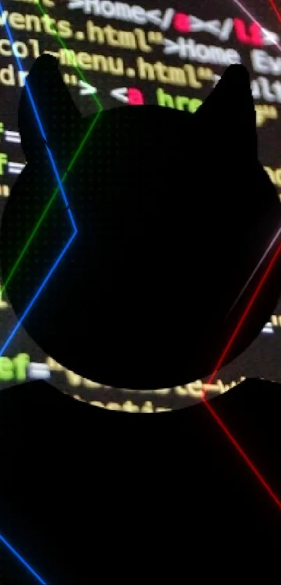 Code Cat Wallpaper - free download