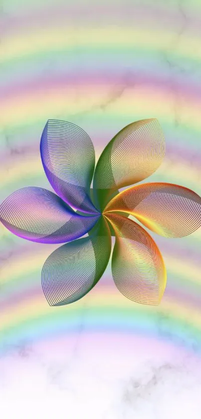 Colorful Abstract Floral Design - free download