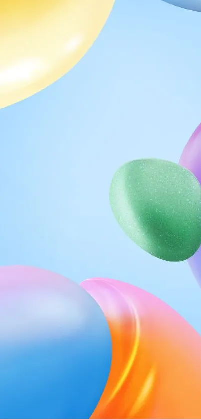 Colorful Abstract Balloon Art - free download