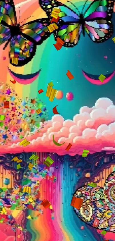 Colorful Dreamscape Art Wallpaper - free download