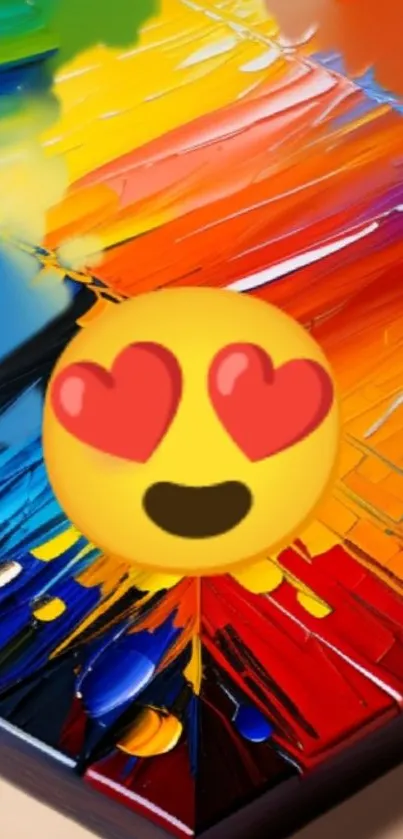 Colorful Emoji Art Wallpaper - free download
