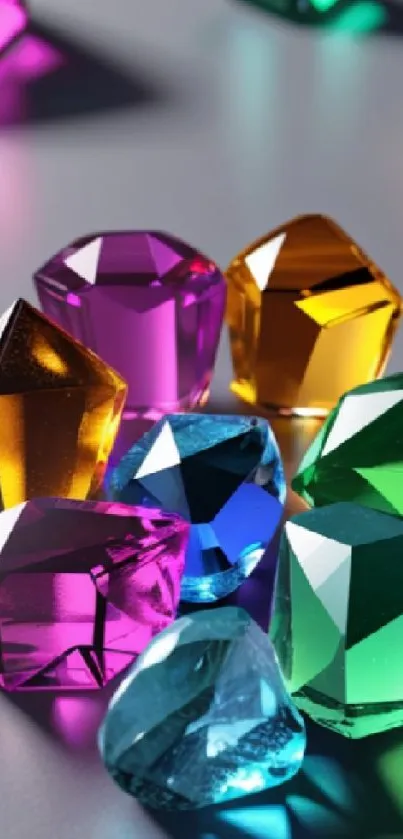 Colorful Gemstone Jewels Design - free download
