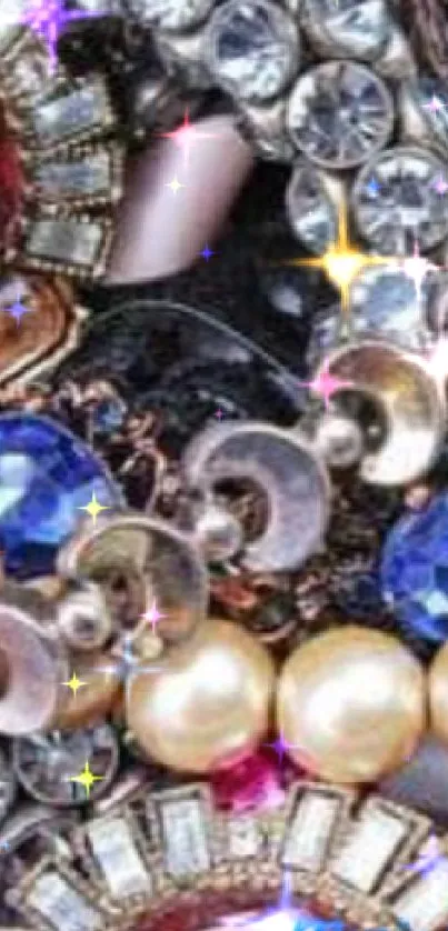 Colorful Jewel Phone Wallpaper - free download