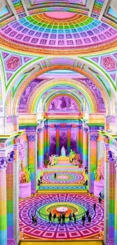 Colorful Neon Architecture Design - free download