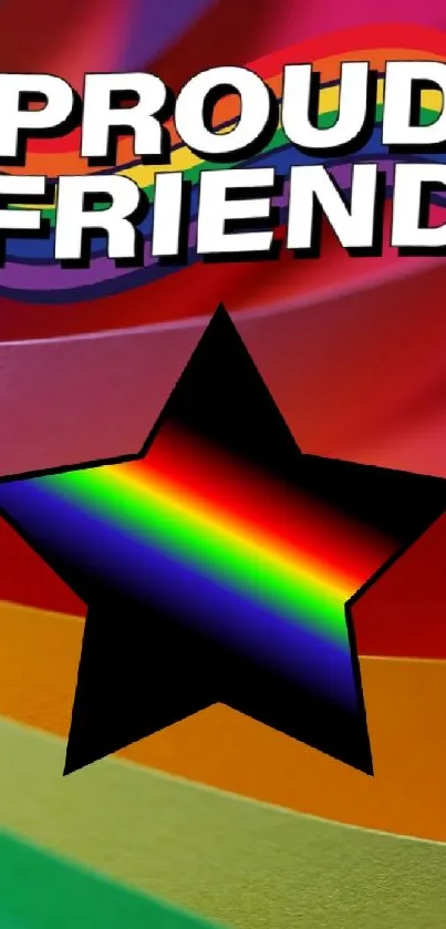 Colorful Pride Star Wallpaper - free download