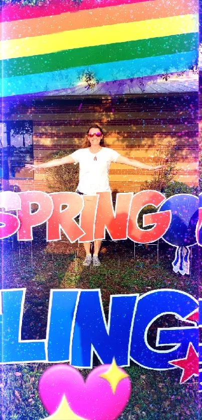 Colorful Spring Fling Celebration - free download