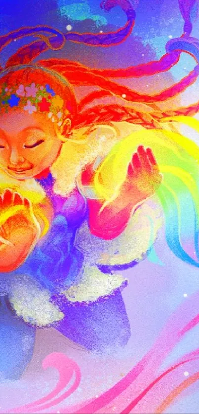 Colorful Whimsical Fantasy Art - free download
