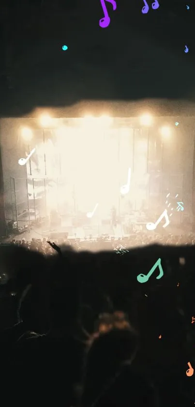 Concert Vibes Music Wallpaper - free download