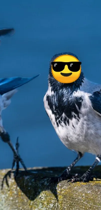 Cool Birds by the Sea - free download