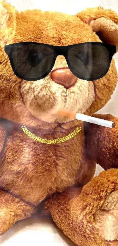 Cool Teddy Bear Wallpaper - free download