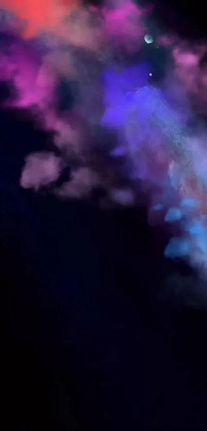 Cosmic Colorful Cloud Design - free download