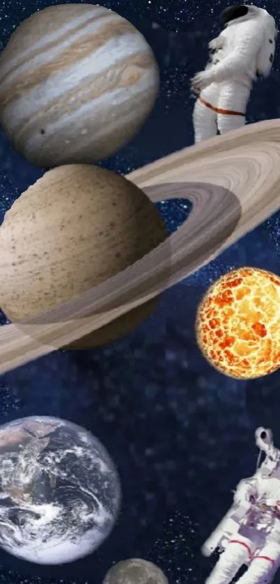 Cosmic Planetary Adventure Art - free download