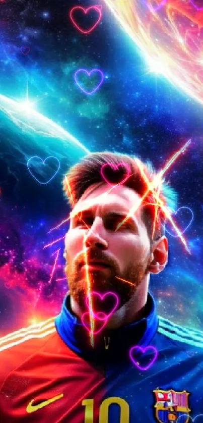 Cosmic Soccer Legend Wallpaper - free download