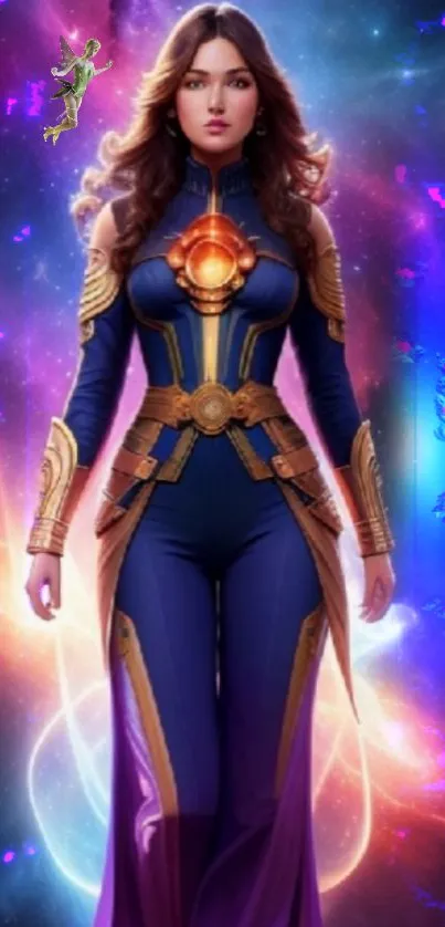 Cosmic Warrior Digital Art - free download