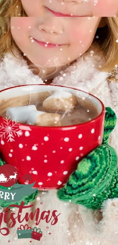 Cozy Christmas Hot Chocolate - free download