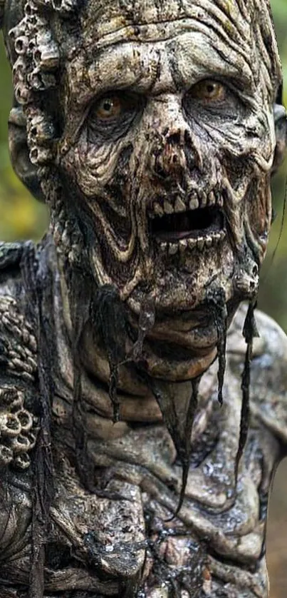 Creepy Zombie Mobile Wallpaper - free download