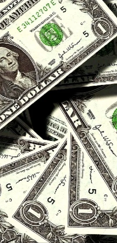 Crisp Dollar Bill Wallpaper - free download