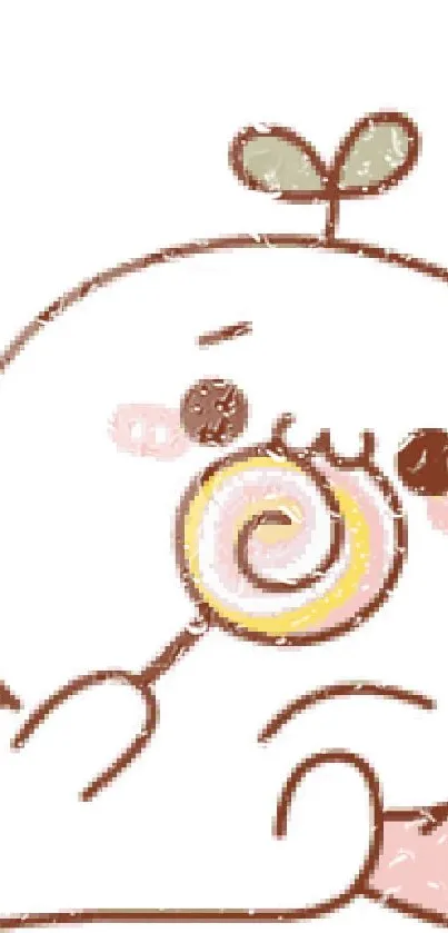 Cute Animated Character Wallpaper - free download