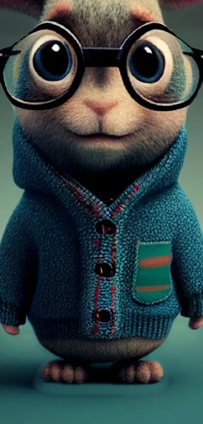 Cute Anime Rabbit Wallpaper - free download