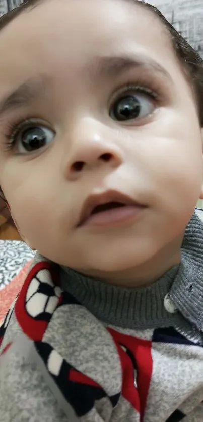 Cute Baby in Cozy Outfit - free download