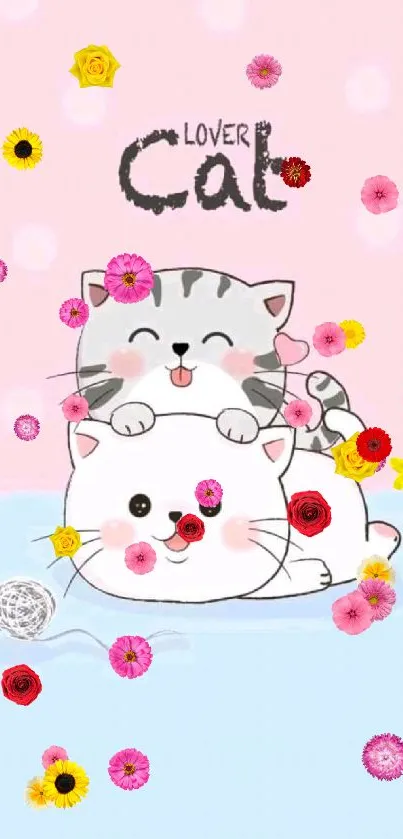 Cute Cat Lover Wallpaper - free download