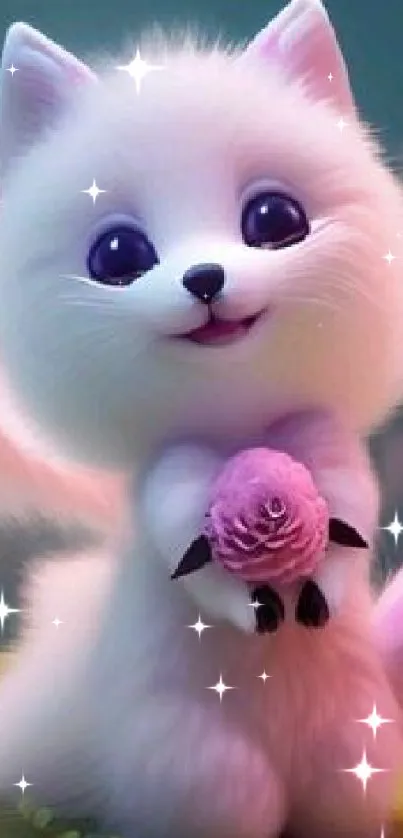 Cute Fluffy Animal Wallpaper - free download