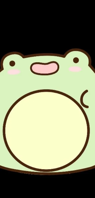 Cute Frog Wallpaper Design Free Download