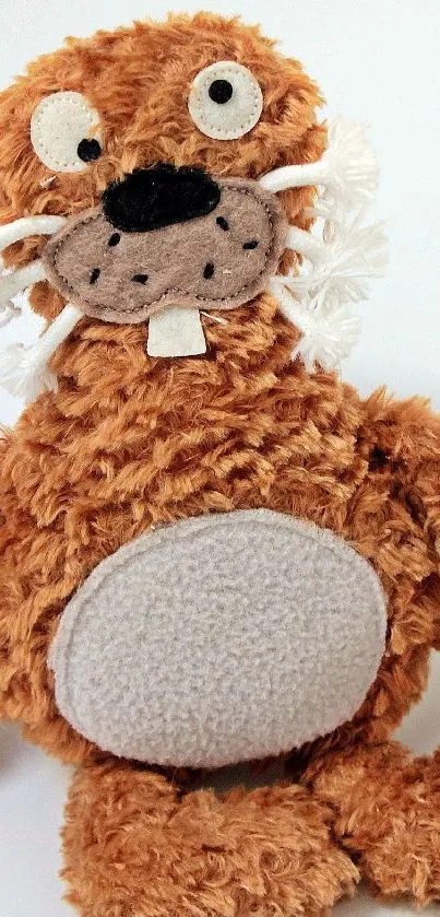 Cute Furry Plush Toy Wallpaper - free download