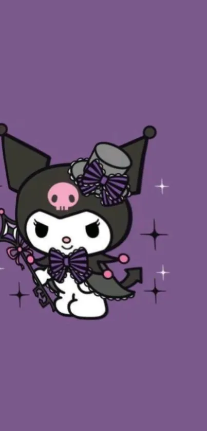 Cute Gothic Character Wallpaper - free download