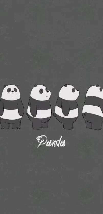 Cute Panda Phone Wallpaper - free download