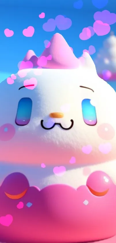 Cute Pastel Cartoon Wallpaper - free download