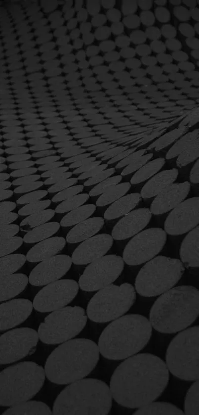Dark Circular Pattern Wallpaper - free download