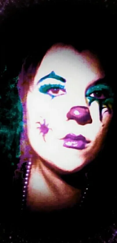 Dark Clown Art Wallpaper - free download