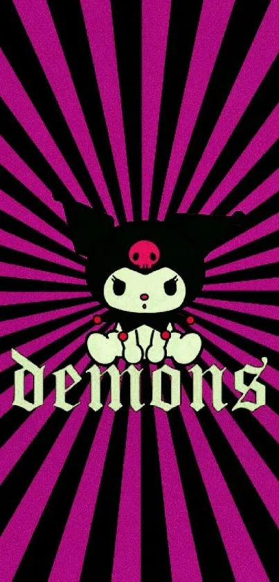 Dark Cute Demon Wallpaper - free download