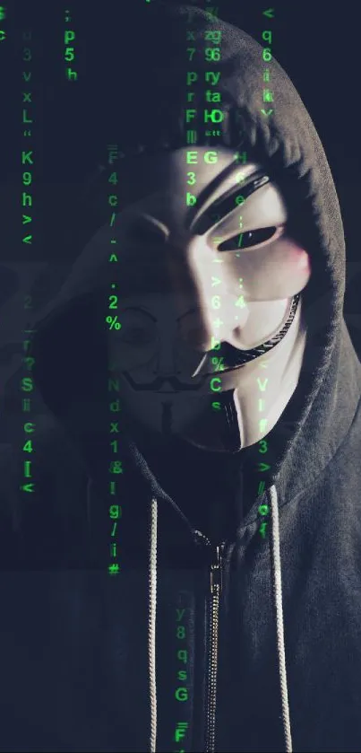 Dark Hooded Anonymous Wallpaper - free download