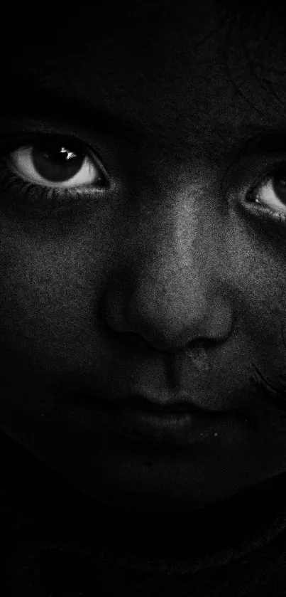 Dark Portrait Mobile Wallpaper - free download