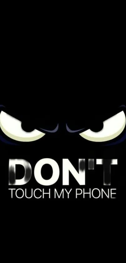 Dark Warning Phone Wallpaper - free download