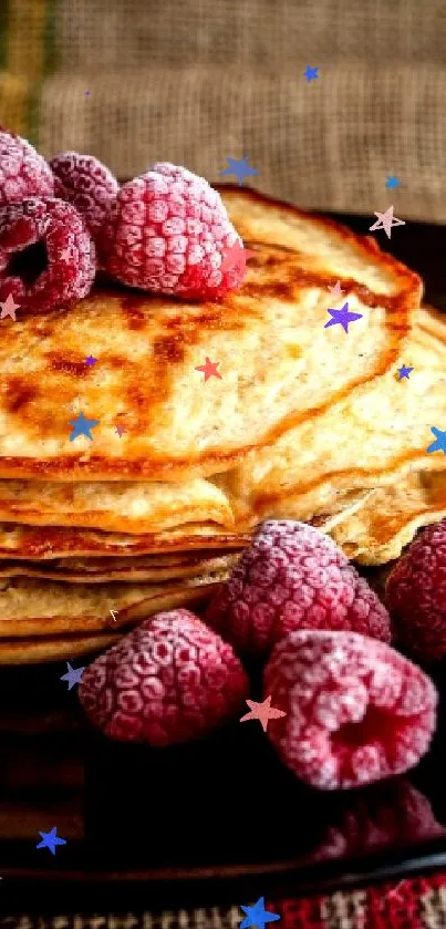 Delicious Pancakes with Syrup - free download