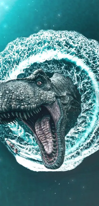 Dinosaur Ocean Adventure Wallpaper - free download