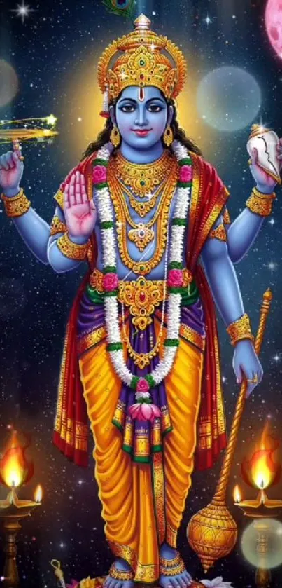 Divine Deity Mobile Wallpaper - free download