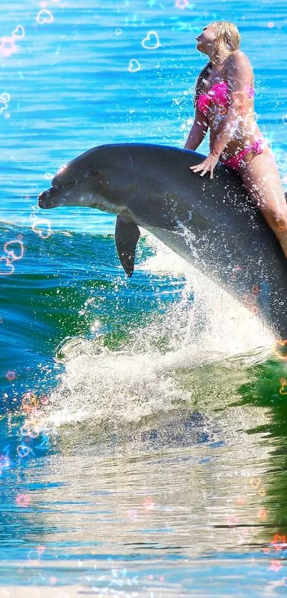 Dolphin Ride in Ocean Breeze - free download