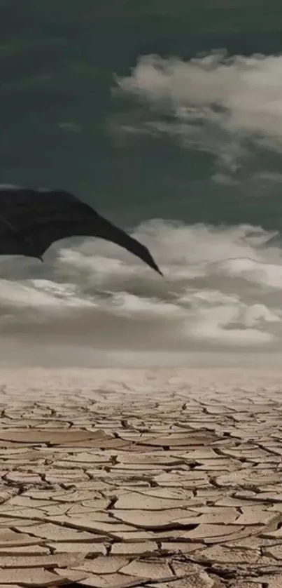 Dramatic Desert Landscape Art - free download